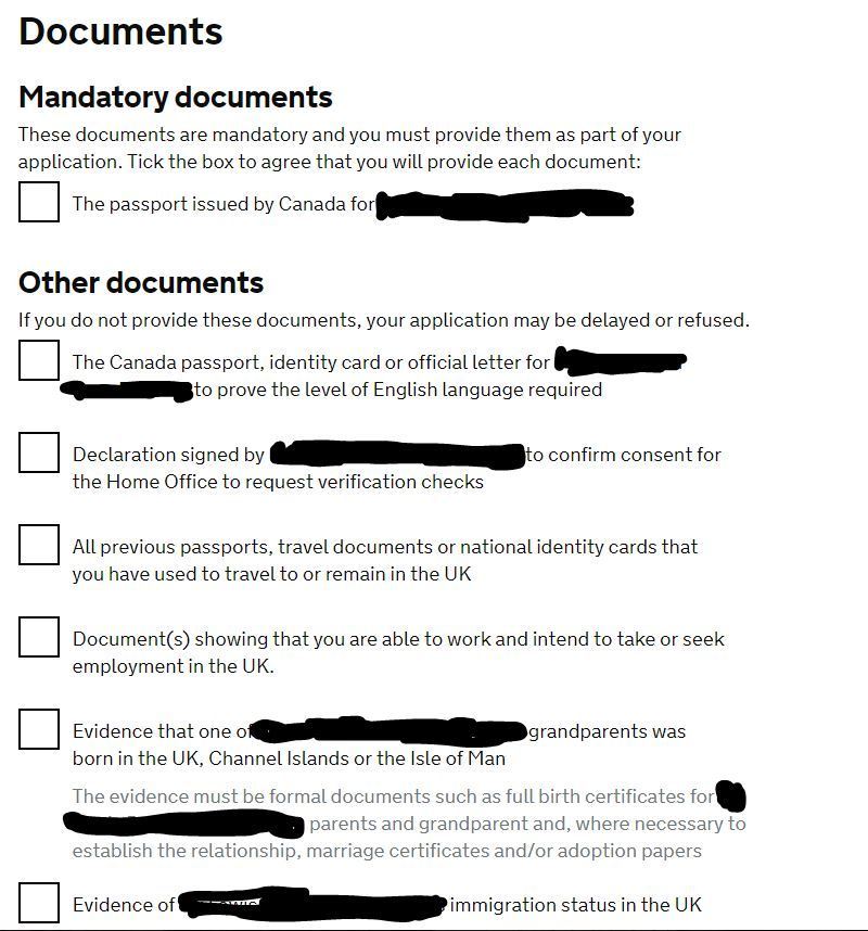 UK Ancestry ILR Application - British Expats