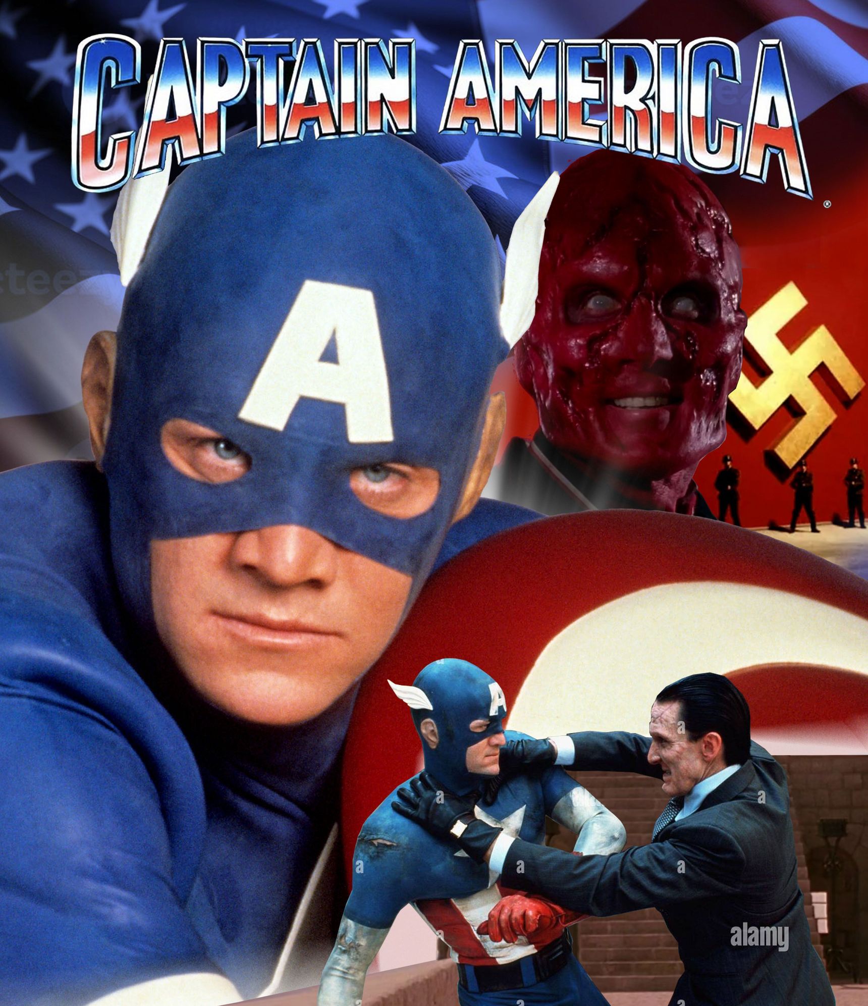 Captain America 1990 Albert Pyun New Director Cut Blu Ray Limited ...