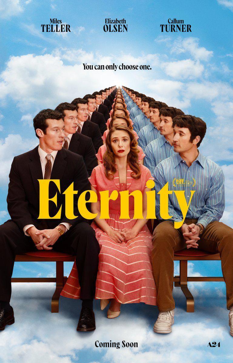 Eternity (2025; W/D: David Freyne) S: Miles Teller, Elizabeth Olsen, Callum Turner -- A24 - DVD ...