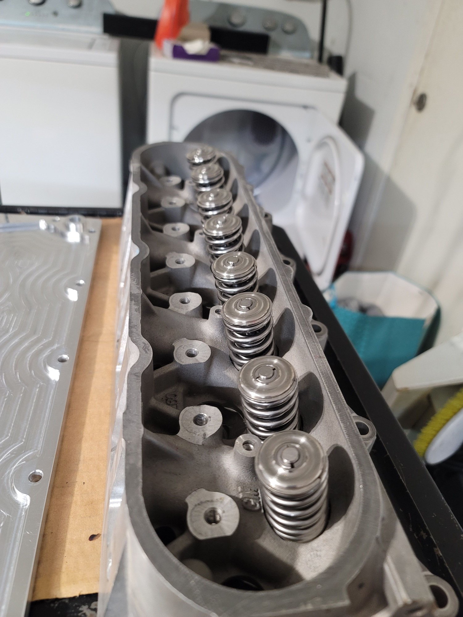 Ported LSA heads Ported Vic Jr w elbow - LS1TECH - Camaro and Firebird ...