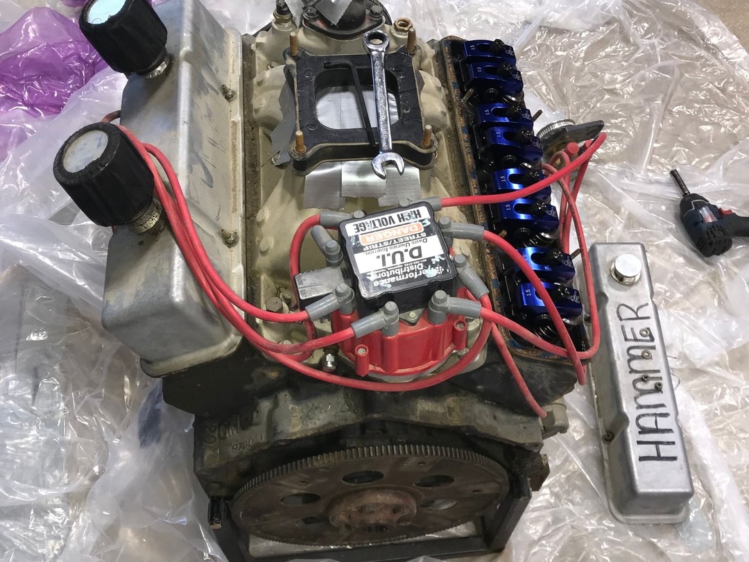 Complete SBC Race motor with Braswell carb and pumps for Sale in ...