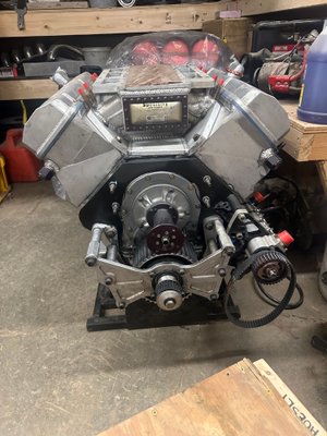 540 CI BIG CHIEF CN BILLET BLOCK BBC SUPERCHARGER ENGINE for Sale in ...