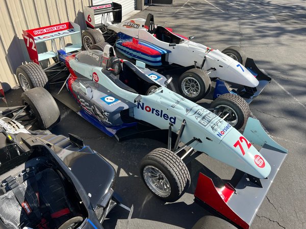Fleet of Jim Russell Lola Formula 3 School Cars for Sale in SONOMA, CA ...