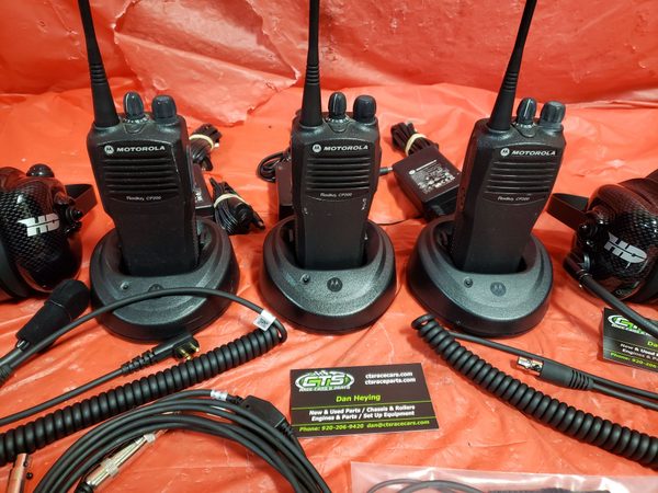Upgraded 3 man Motorola CP200 racing radio system for Sale in Watertown ...