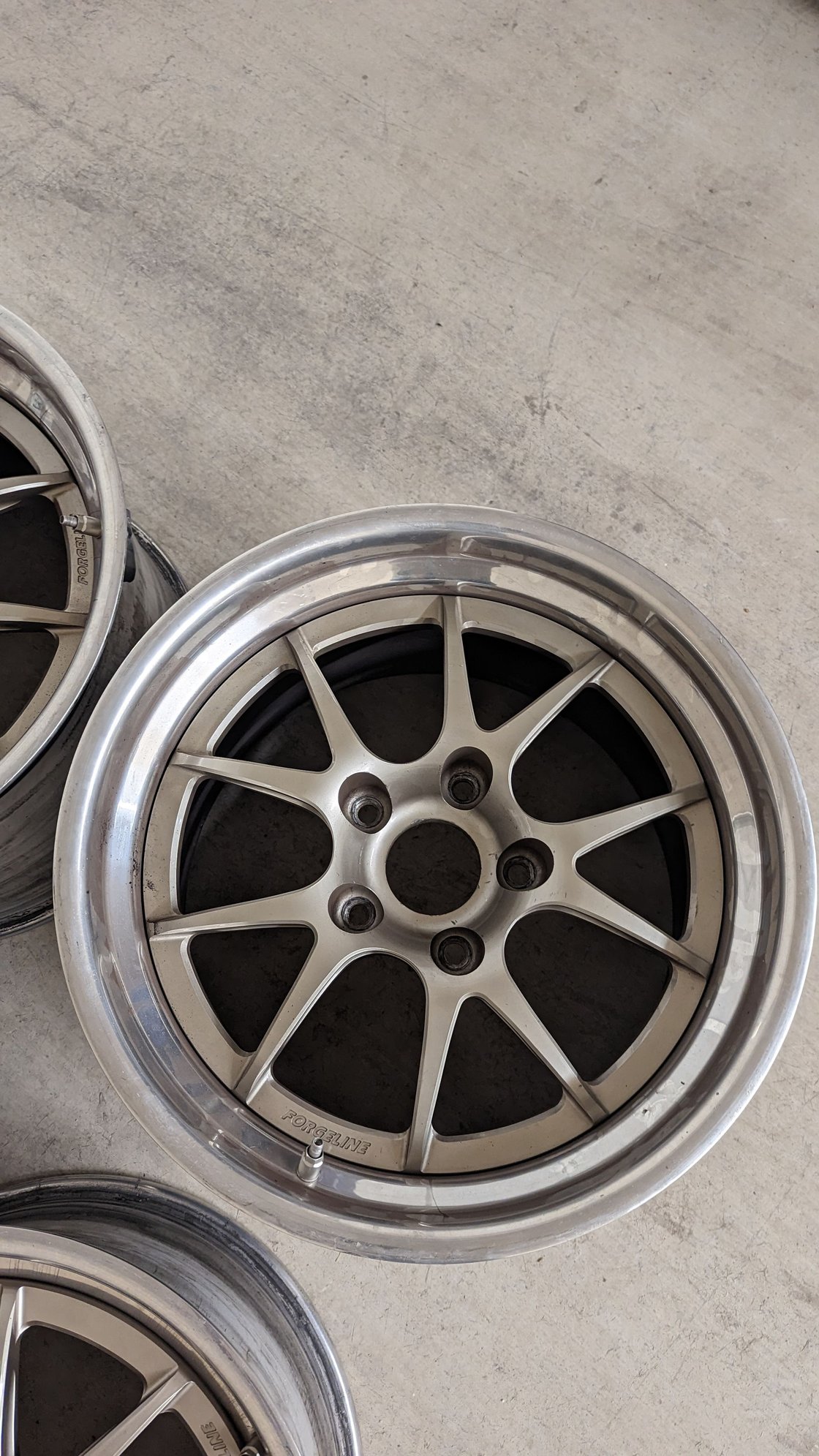 18" Forgeline GA3R 5 lug widebody fitment F/S - Rennlist - Porsche ...