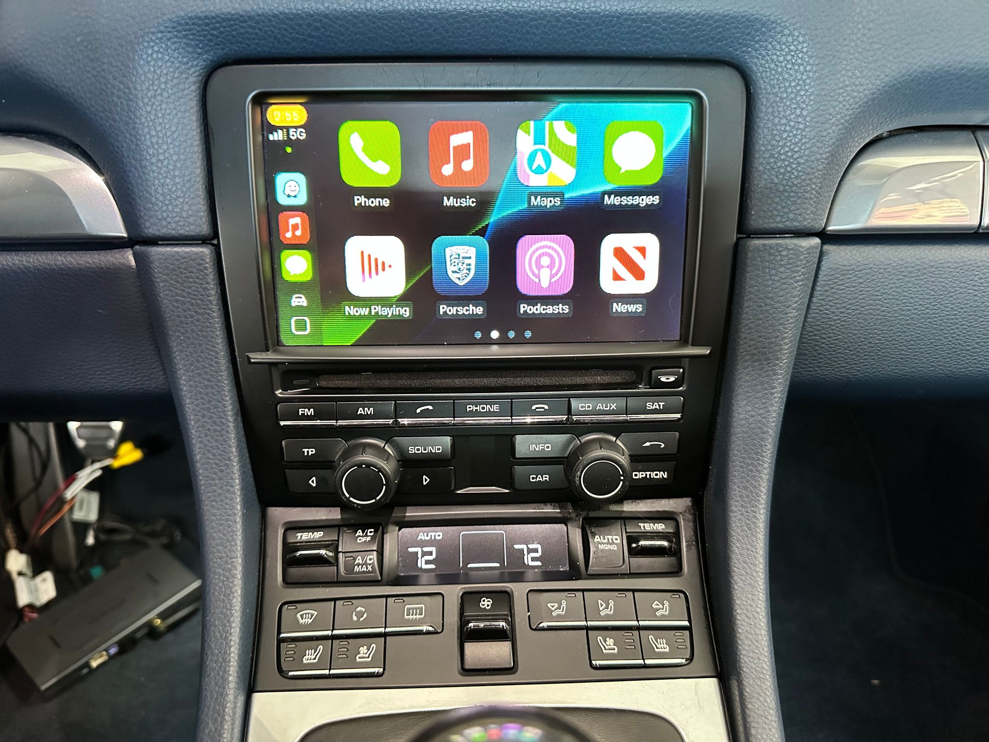 DIY: 981 Boxster JoyeAuto CarPlay and Rear Camera Installation [Photos ...