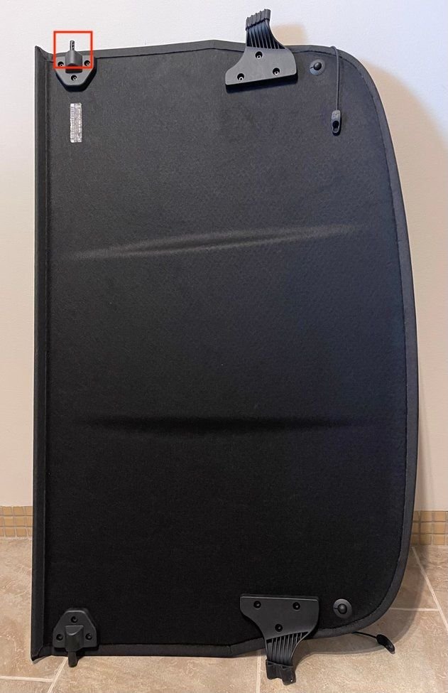 Cargo cover pin snapping - design defect? - Rennlist - Porsche ...