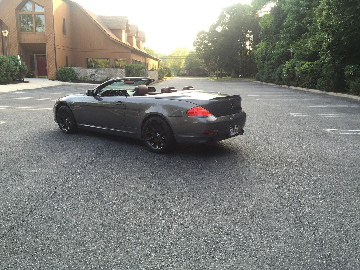 Some new shots of my E64 - Gray on Red | BimmerFest BMW Forum