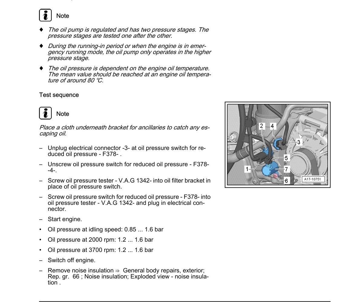 AU: how does this low oil pressure sensore work? - AudiWorld Forums