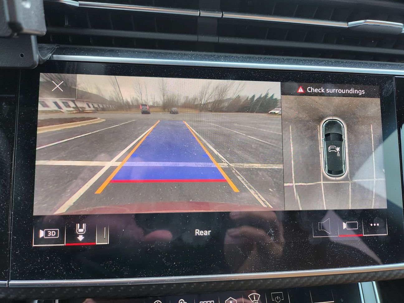 Surround View menu not showing up when the gear is in Reverse ...