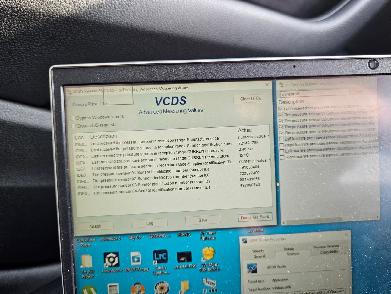 Storing Sensor IDs for TPMS | Ross-Tech Forums