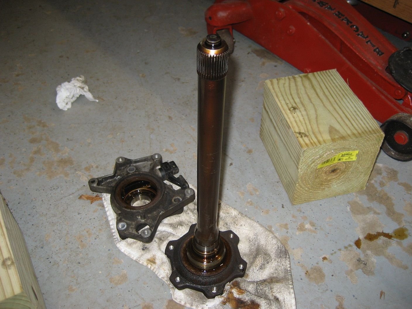 Front left differential output flange seal - AudiWorld Forums