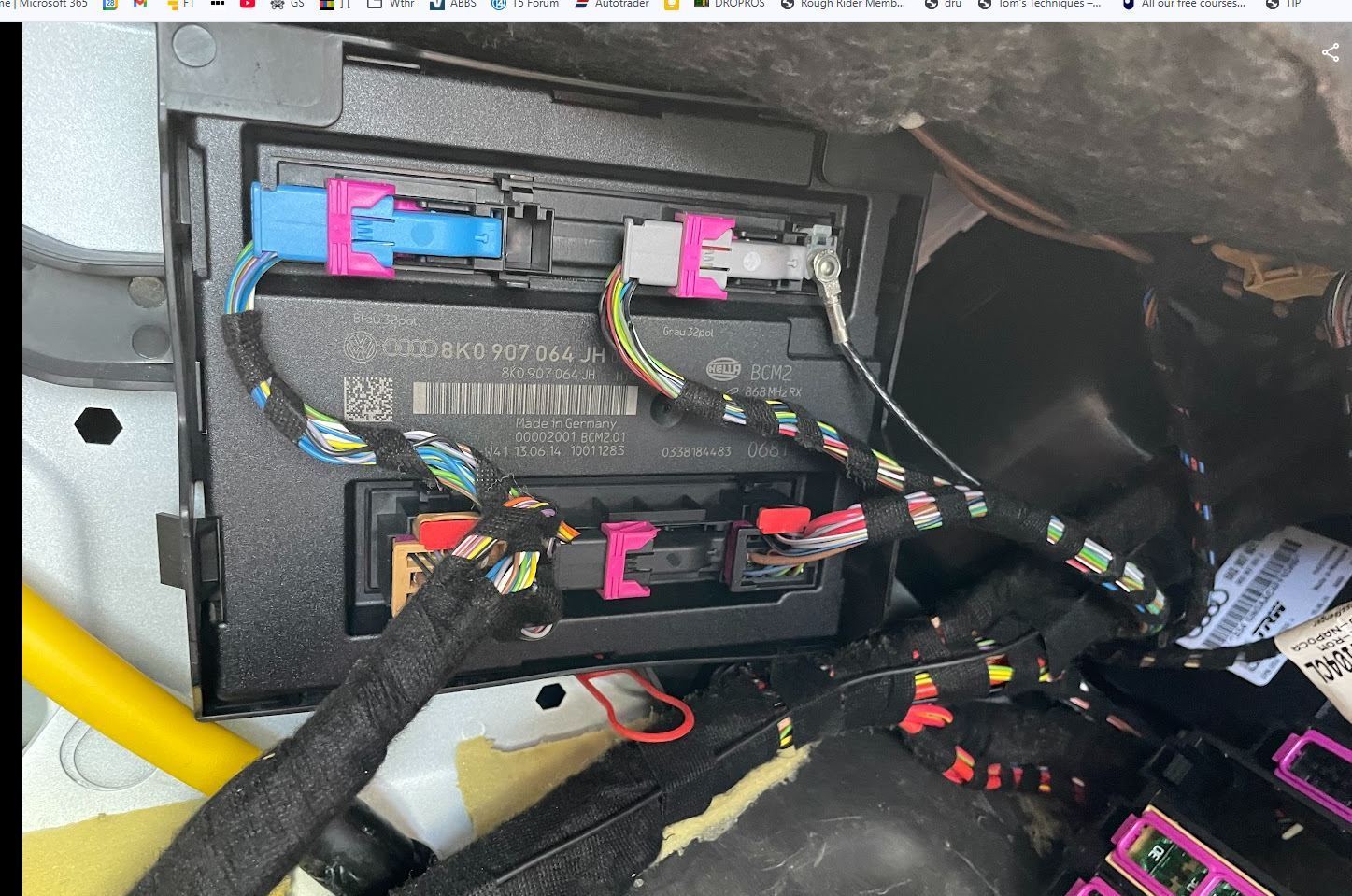 Intermittent Parking Sensors and Camera - with pictures and video - AudiWorld Forums