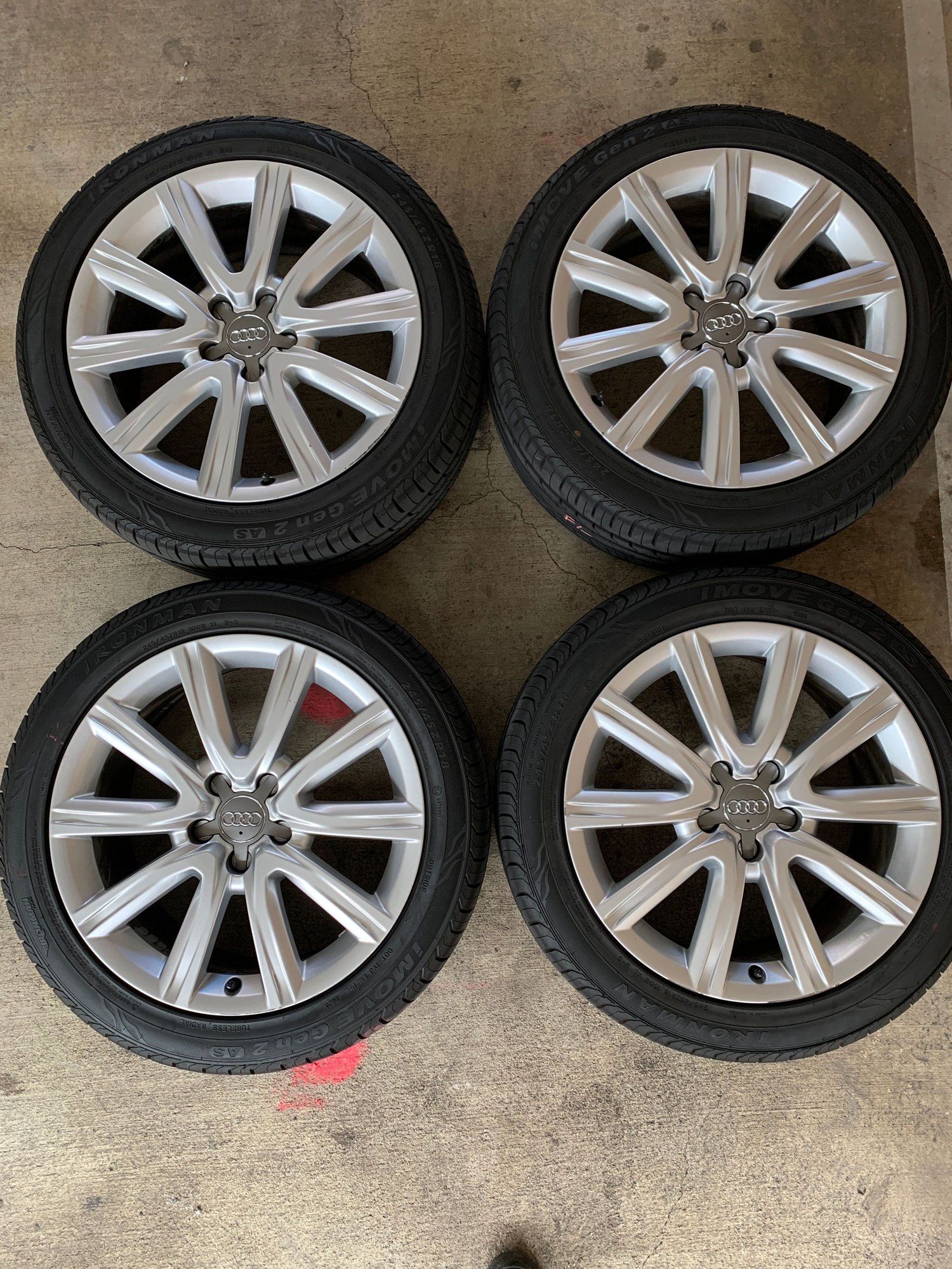 Audi OEM 18” wheels (4) with tires - AudiWorld Forums