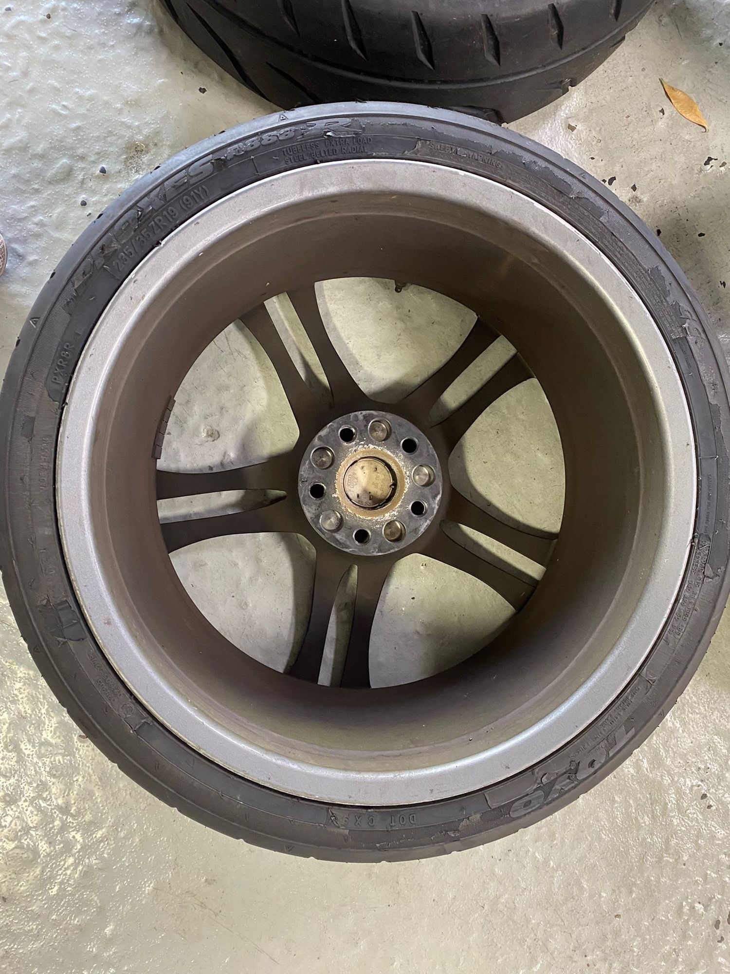 OEM R8 wheels with Toyo R888 tires - AudiWorld Forums