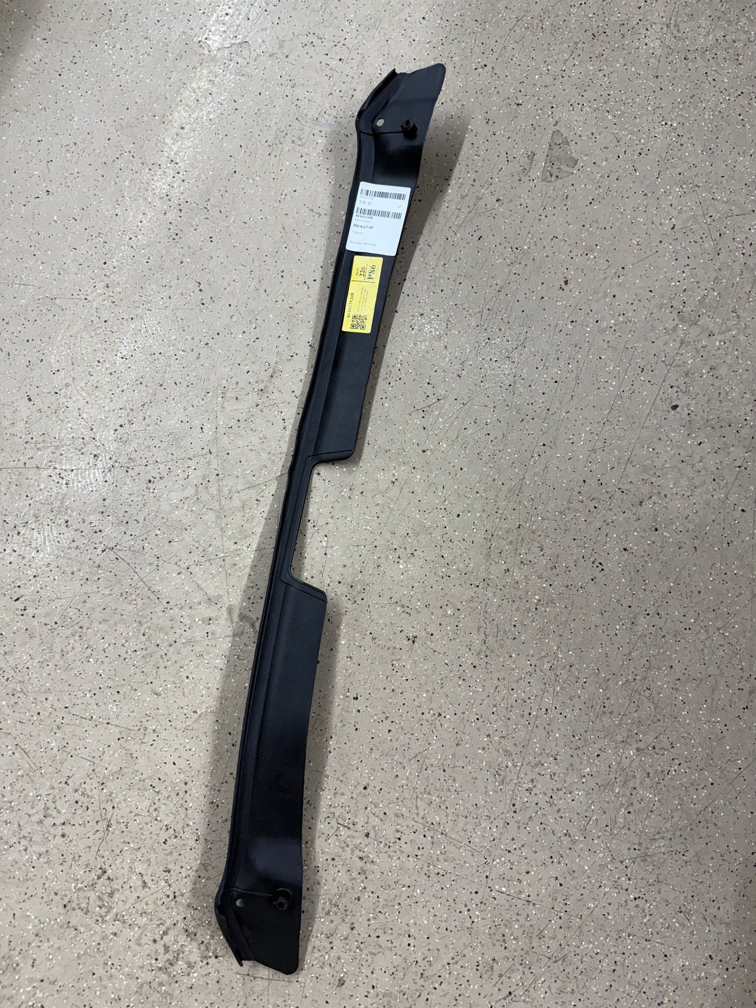 Audi A3 Hood Seal (Front) OEM Part 8V0823126B - AudiWorld Forums