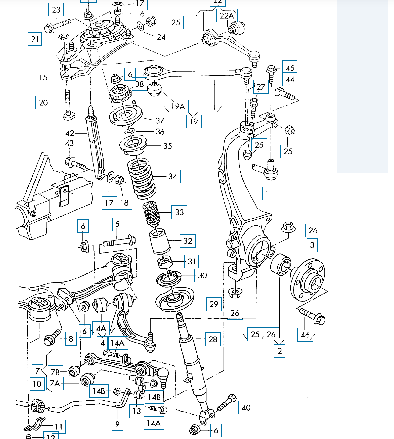 S8 Wheel Bearing Housing - Front Left - AudiWorld Forums