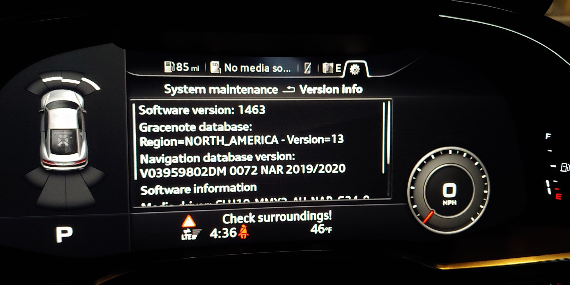 2020 R8 Performance - New SW Version for Screen Blanking with Android Auto - AudiWorld Forums