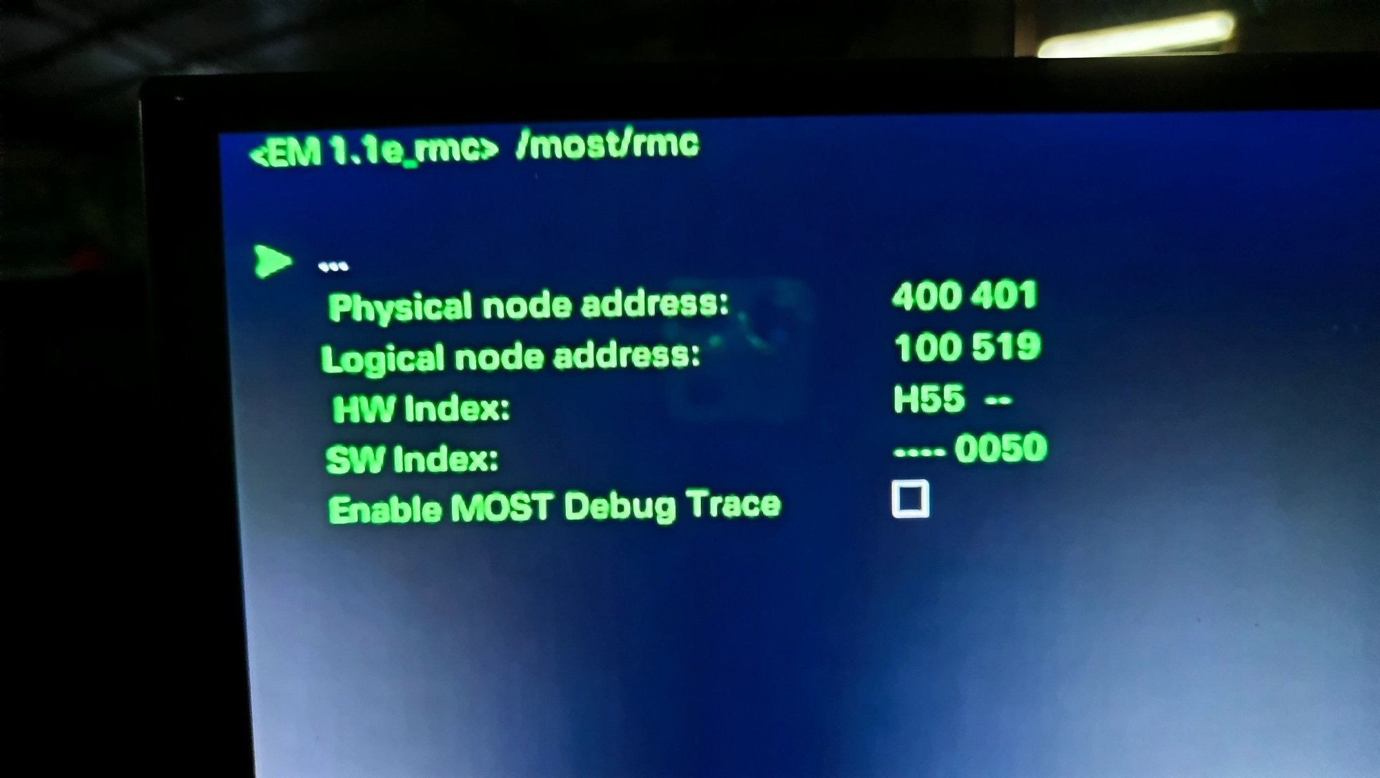 2014 A6 MMI RMC_EU_P12321 green menu - AudiWorld Forums