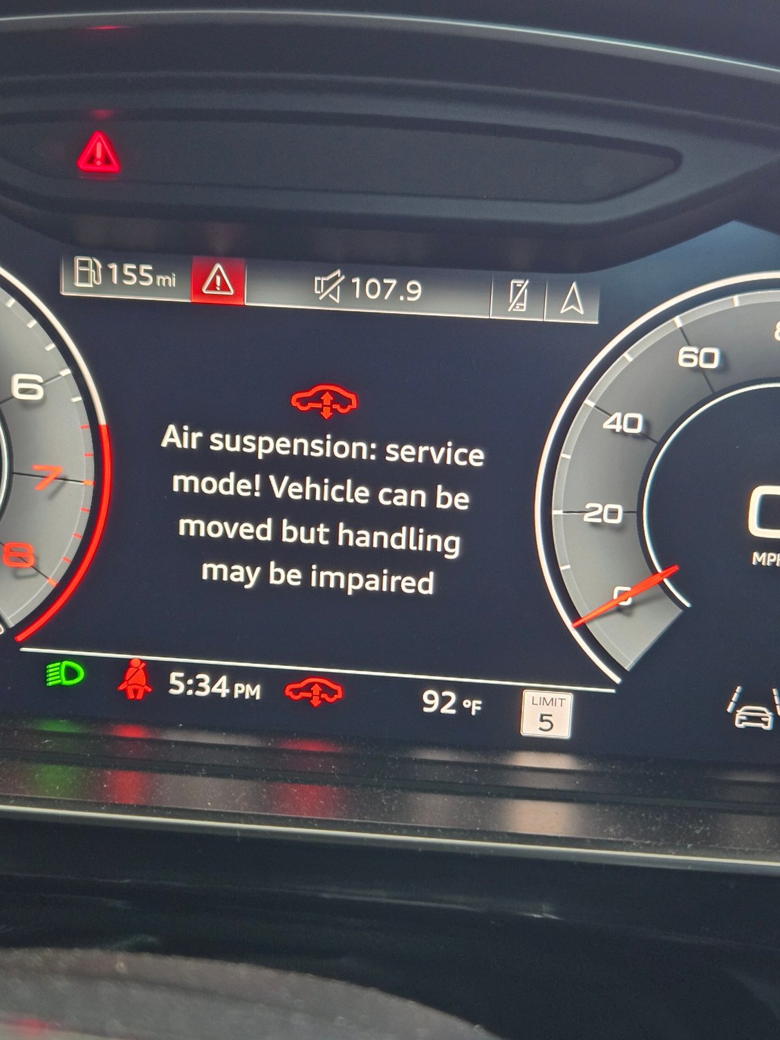 Air Suspension: Service Mode! - AudiWorld Forums