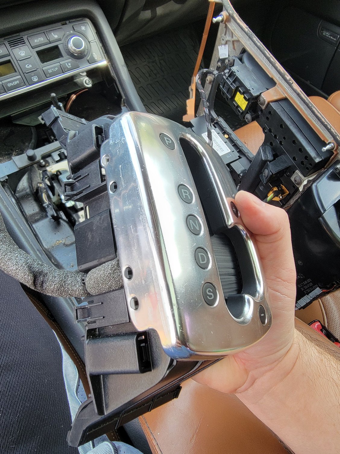 How to replace the shifter strip - AudiWorld Forums