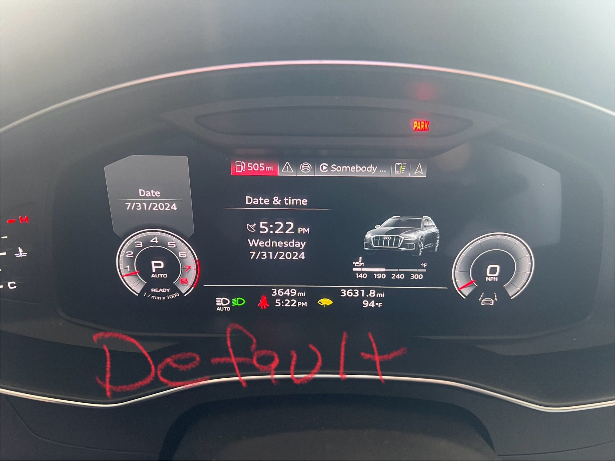Virtual Cockpit Settings - AudiWorld Forums