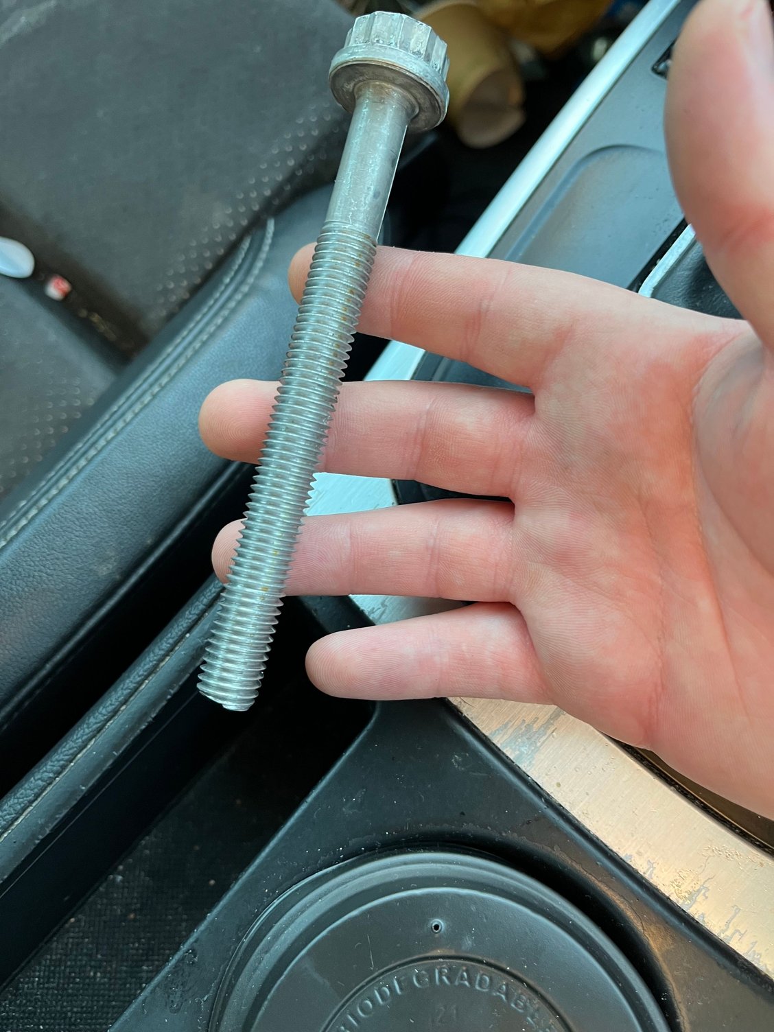 Bolt fell off my a4, any idea what it is? - AudiWorld Forums