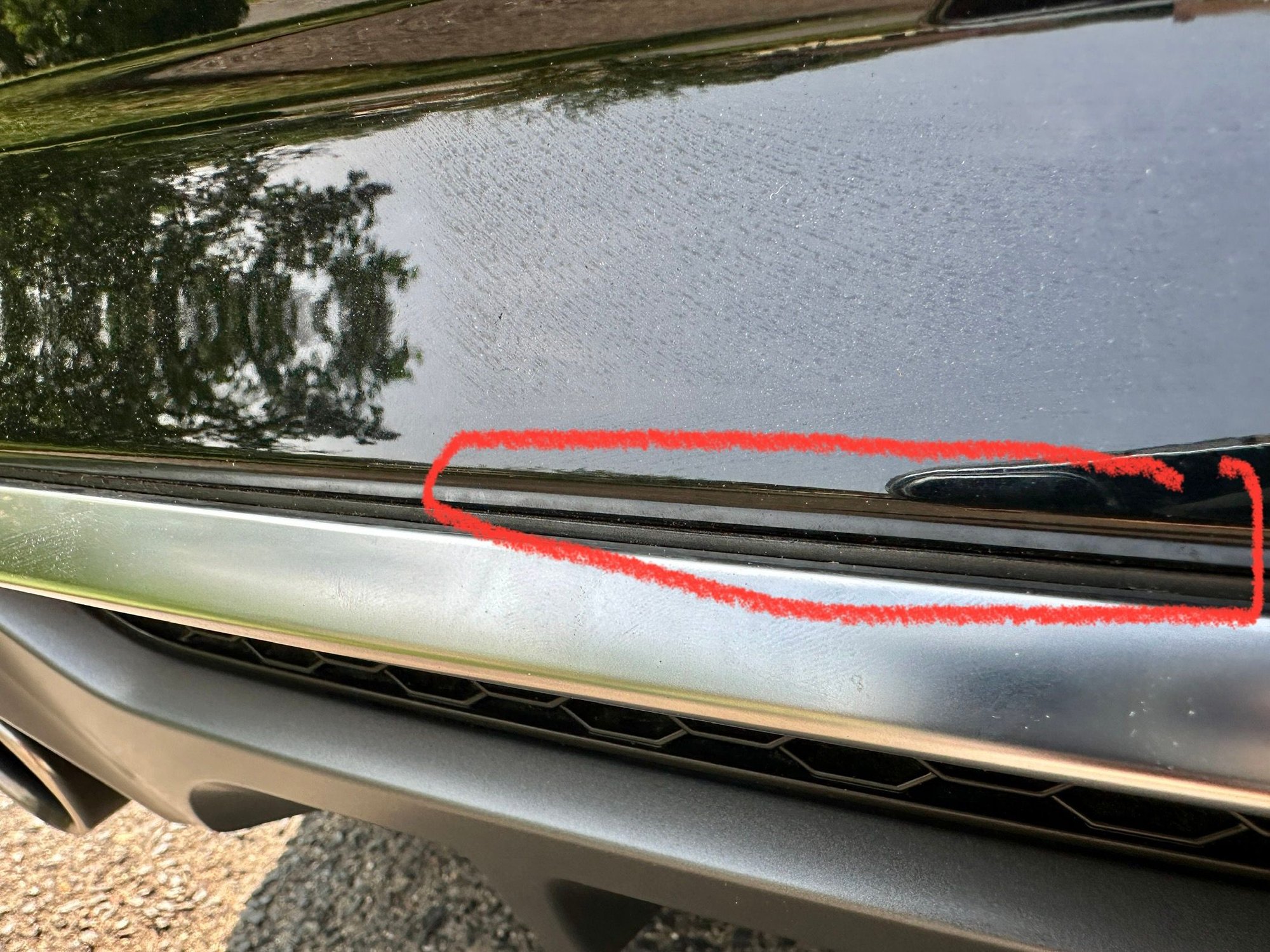 Silver trim below the rear bumper - AudiWorld Forums