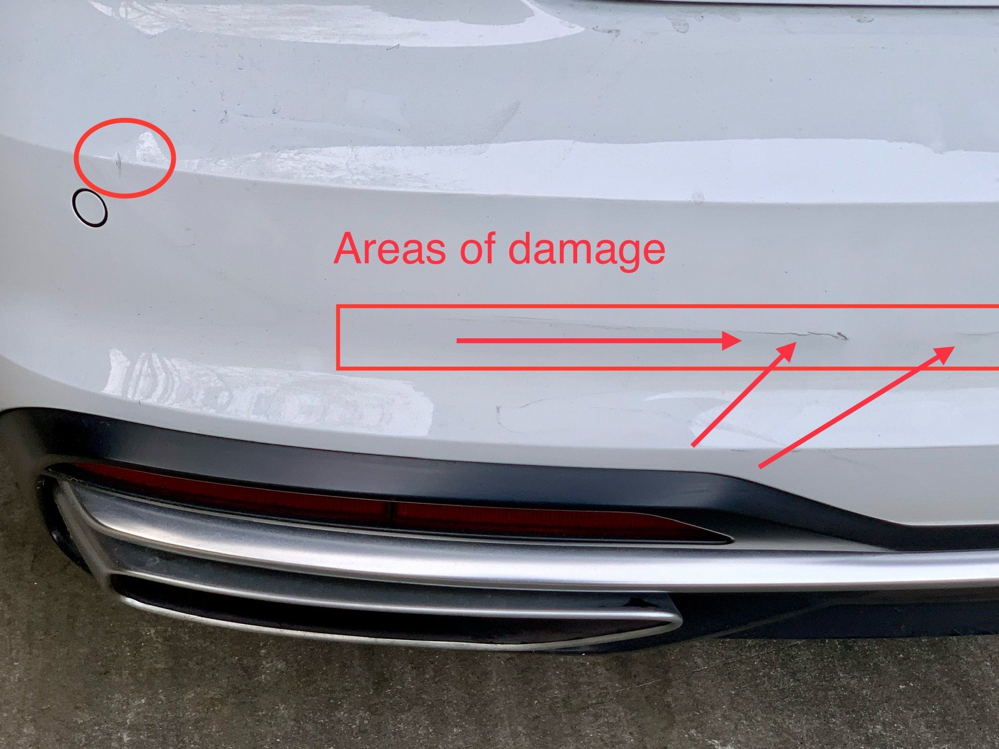 Minor Rear end 2021 A4 - worth repairing? Got very high quote ...