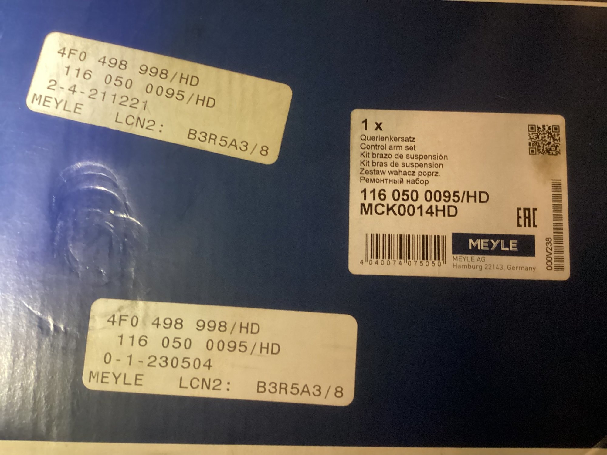 RS: A6 C6 - upper control arms - ball joint replacement? - AudiWorld Forums