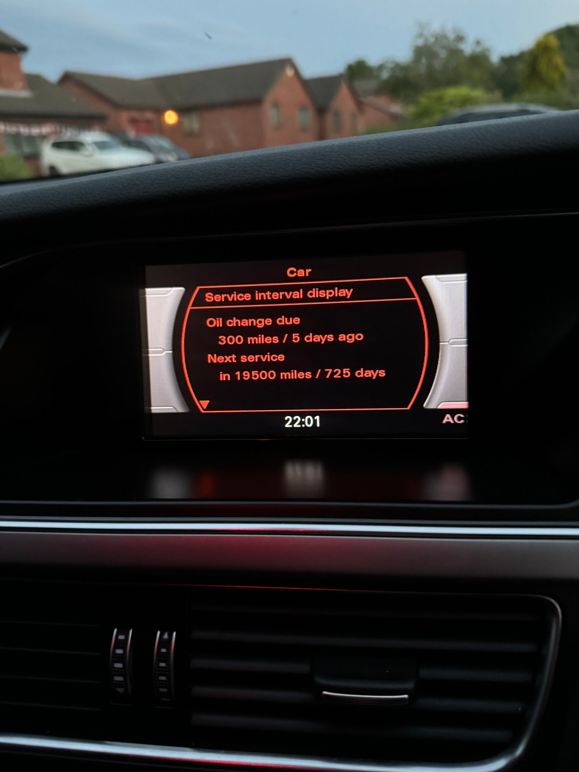 Reset Service Due Message not working? - AudiWorld Forums