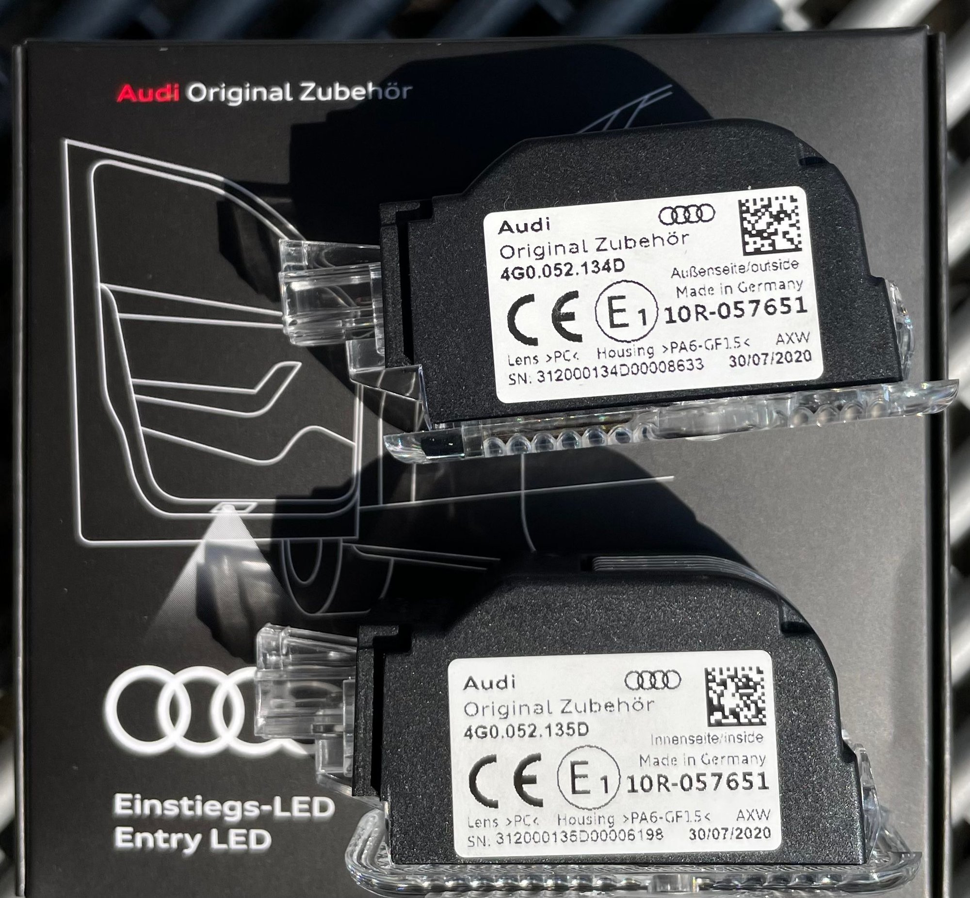 F/S Q3 All Weather Mats/Trunk & Audi Ring Logo Lights - AudiWorld Forums