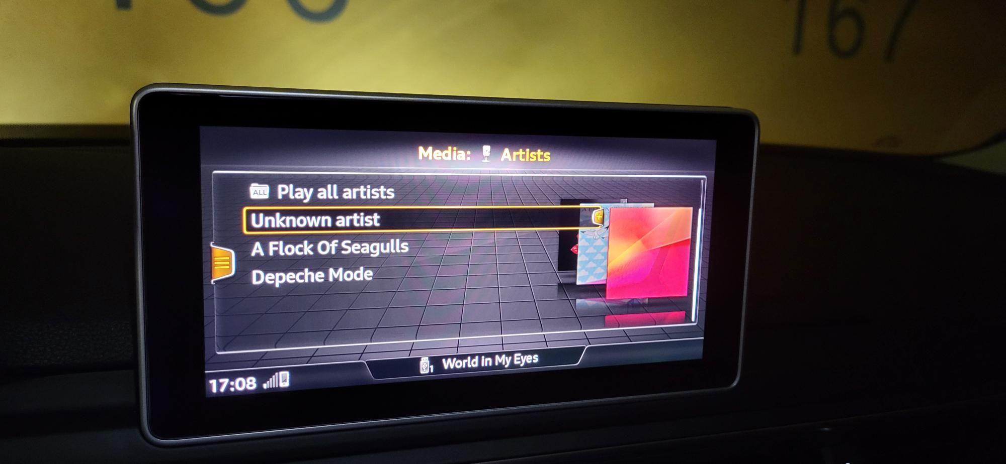 Bizarre issue with memory stick and audio - AudiWorld Forums