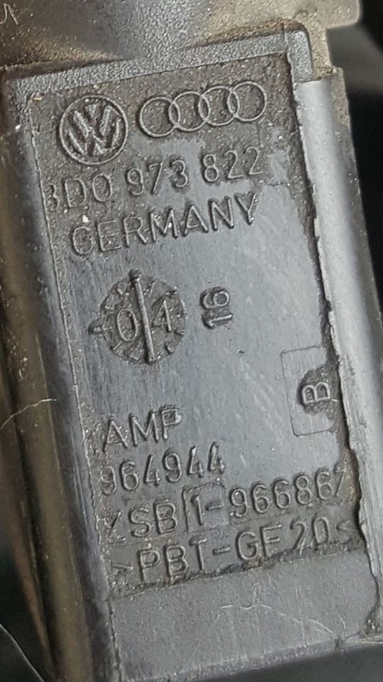 HELP, Audi a4 Connector - AudiWorld Forums