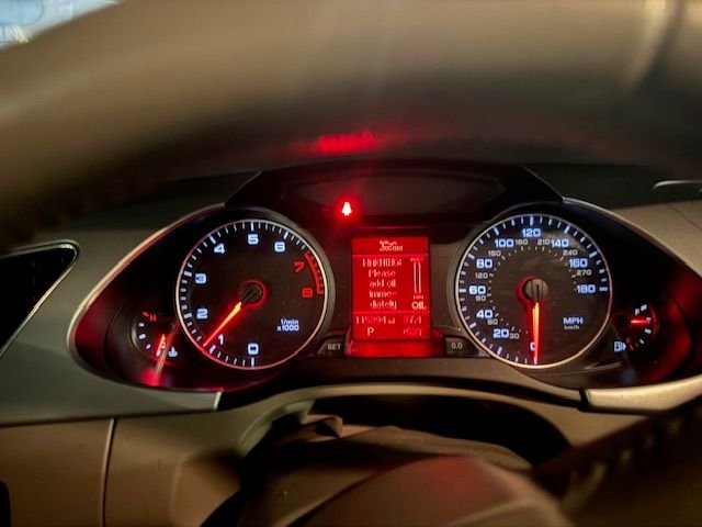 Low oil level light - Oil sensor also replaced - AudiWorld Forums