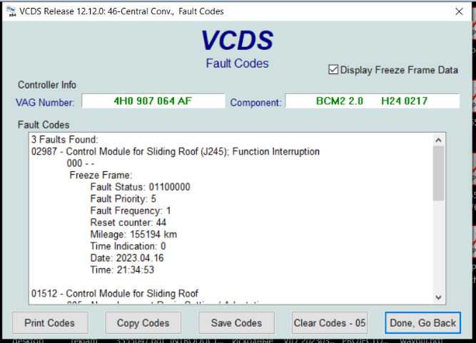 Audi a8 d4 sunroof not working - AudiWorld Forums