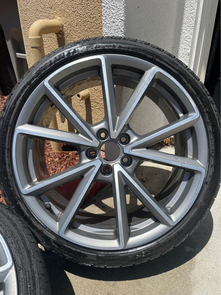 20" OEM Audi "flower style" wheels and tires - AudiWorld Forums