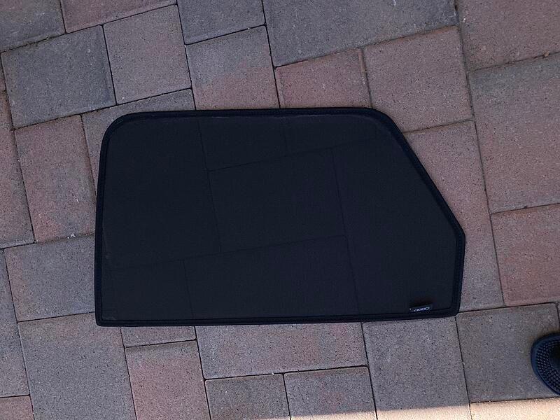 Genuine OEM B9 Q5 Audi Rear Window and Tailgate Glass Sunshades ...