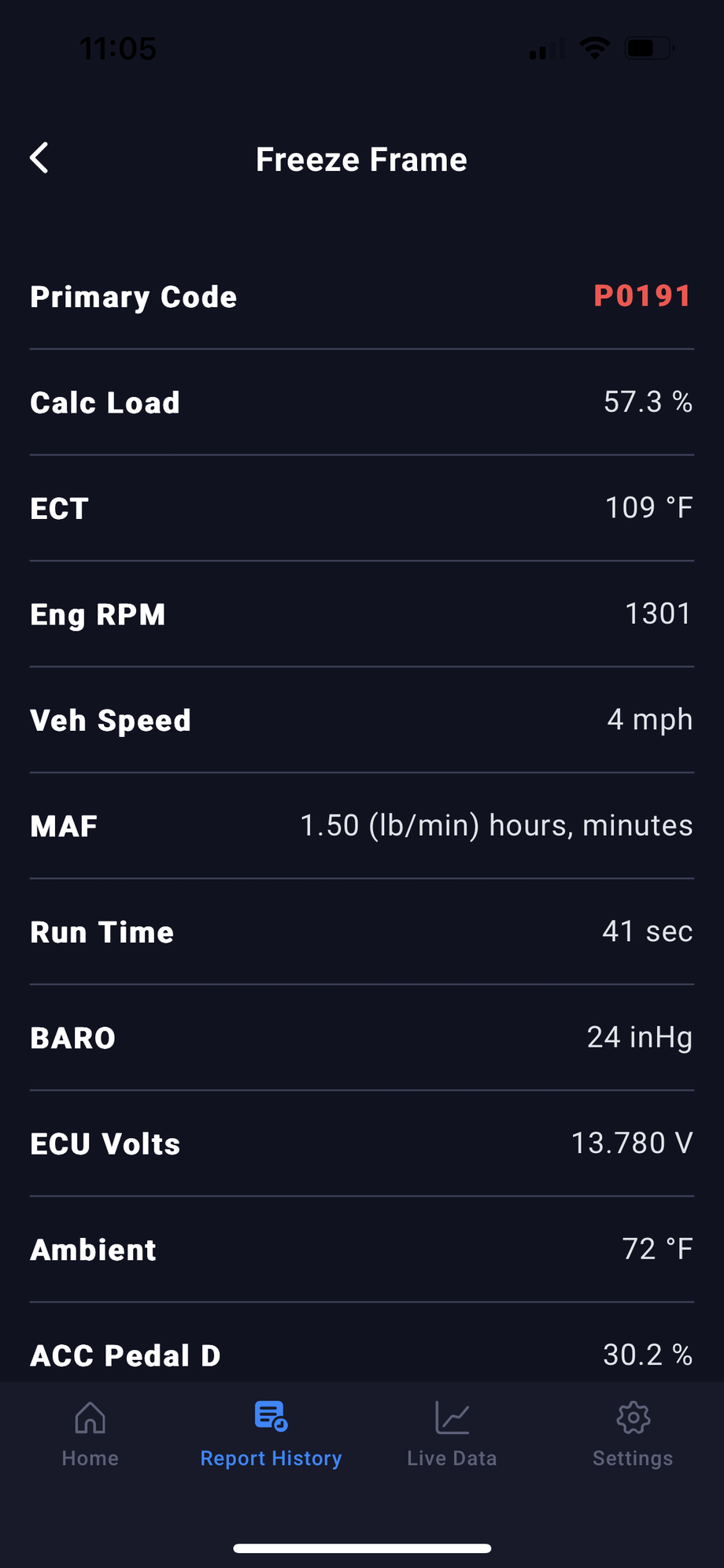 P0191 Code came back post fuel pressure sensor replacement - AudiWorld Forums