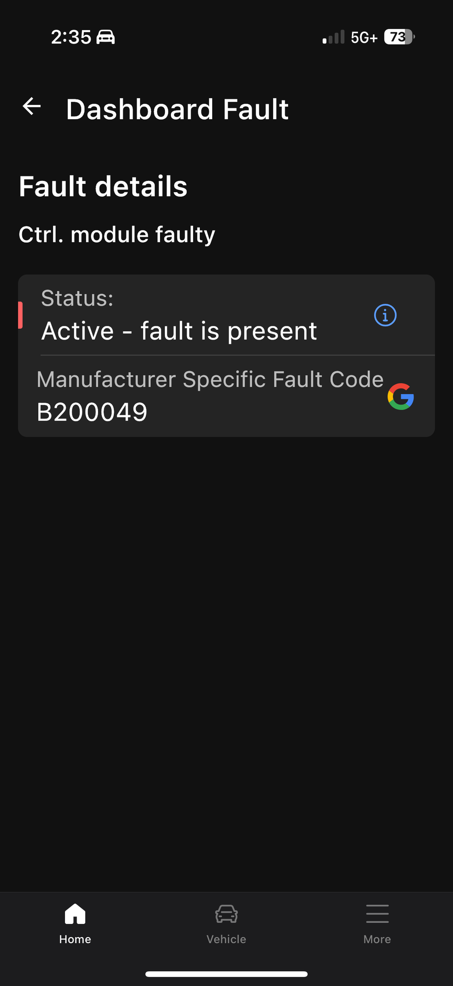 Virtual Cockpit - B200049 Fault - AudiWorld Forums