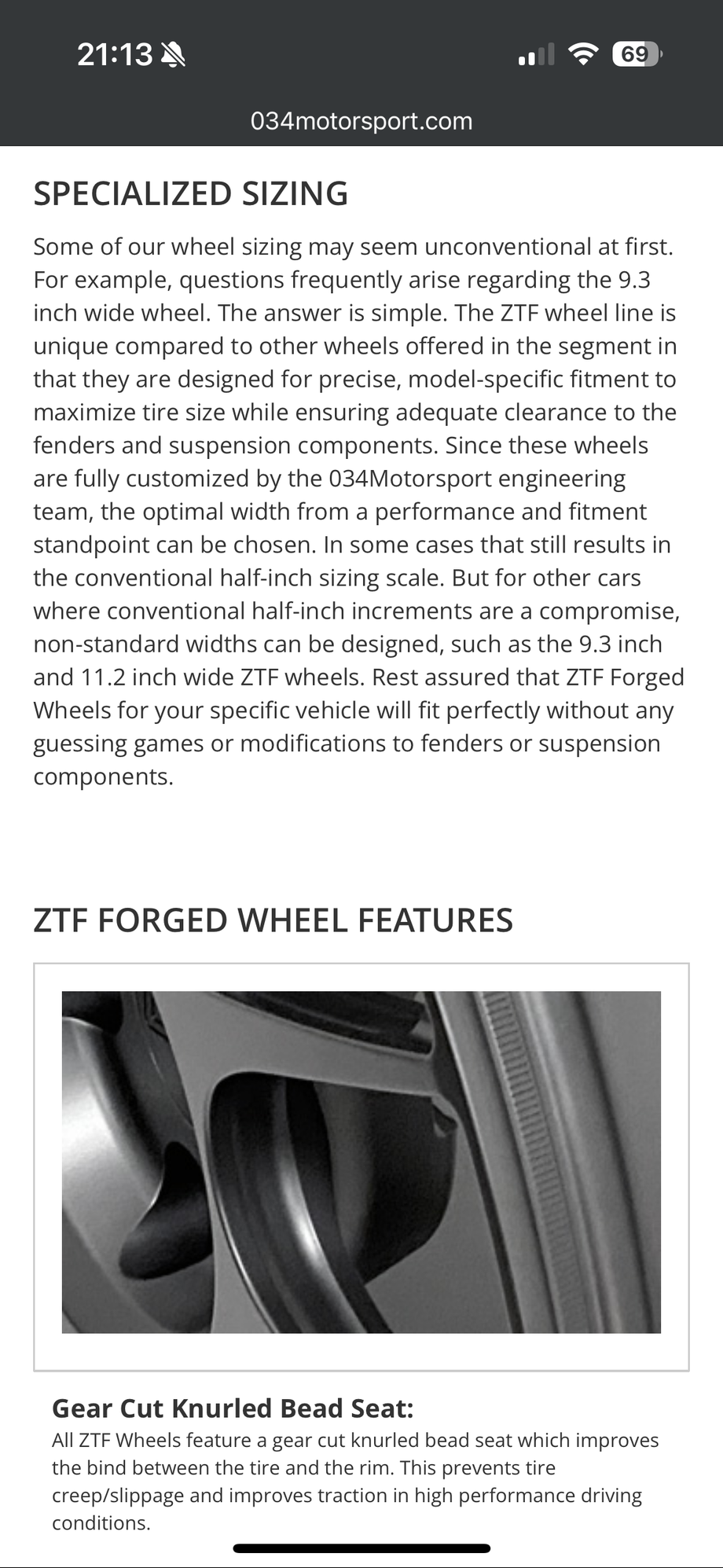 034 ZTF-R01 Forged light weight wheels - AudiWorld Forums