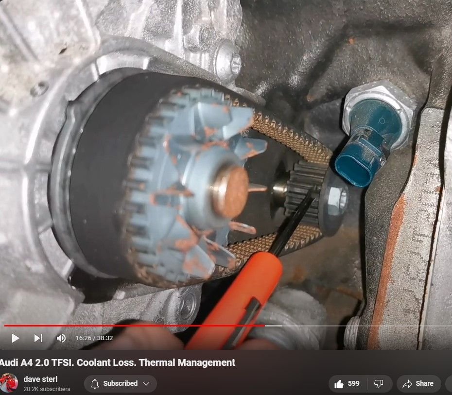 UK: Spun the water pump pulley both ways? - AudiWorld Forums