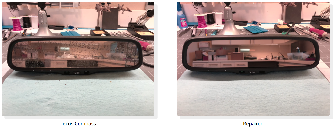 OEM Rearview mirror replacement service options inquiry ClubLexus Lexus Forum Discussion