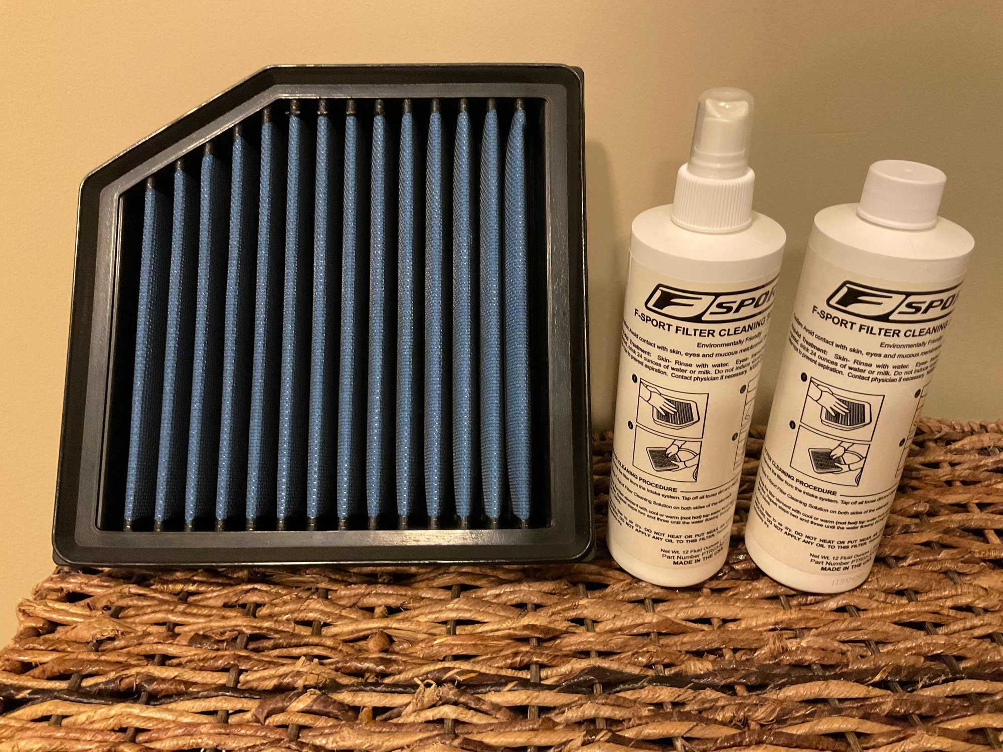 F-Sport Air Filter, F emblems, rear cup holder - ClubLexus - Lexus ...
