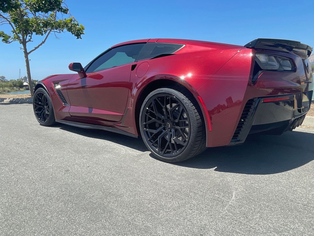 ALT Forged wheels for C7 Corvette Z06, Grand Sport - Mono Block Concave ...