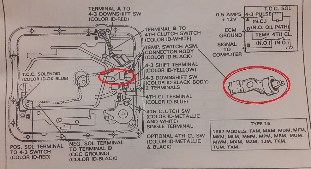 Change TCC wiring. - CorvetteForum - Chevrolet Corvette Forum Discussion