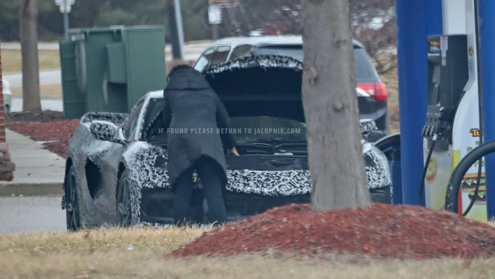 Our first look with the frunk open! - CorvetteForum - Chevrolet ...