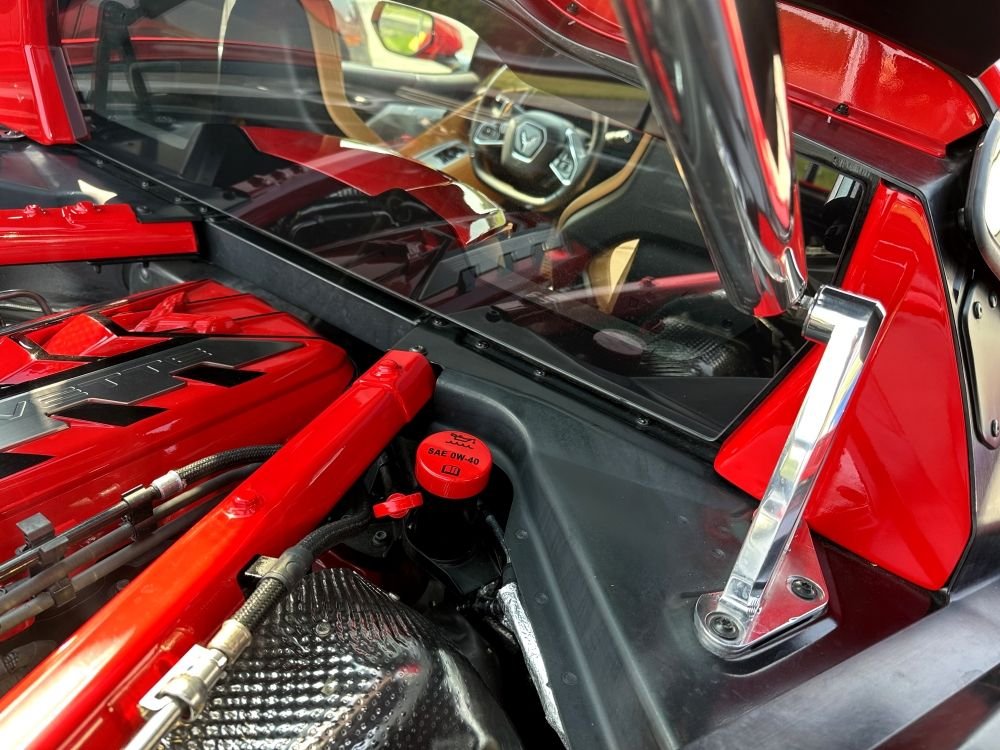 RPI Presents 2020-2024 C8 Corvette Painted Engine Bay Dip Stick ...