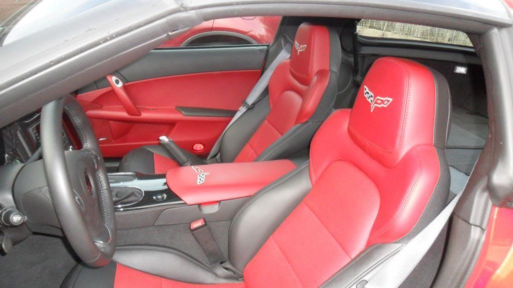 Adrenaline Red interior - CorvetteForum - Chevrolet Corvette Forum ...