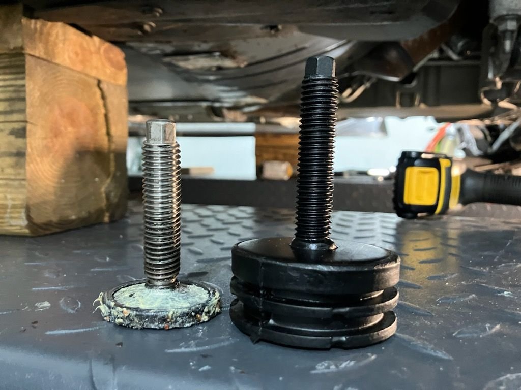 Stock ride height spec after replacing ride height bolts ...